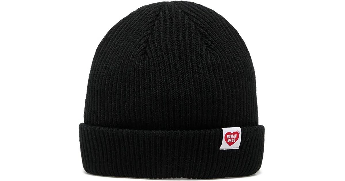 Human Made Beanie Hat in Black | Lyst UK