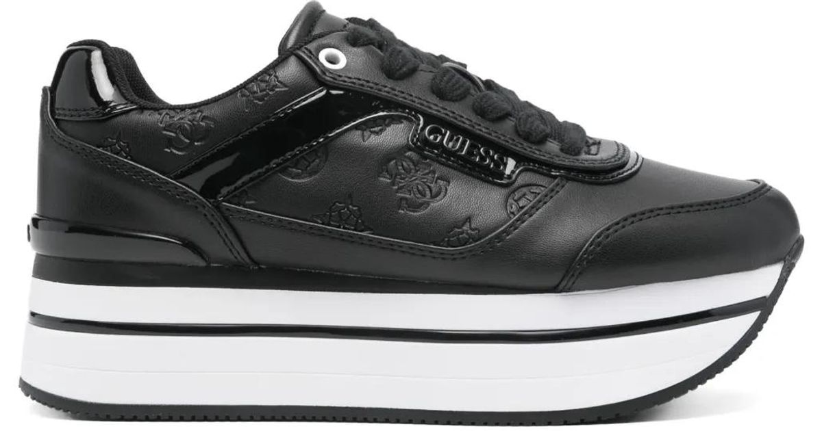 Guess Hansini Sneakers in Black | Lyst