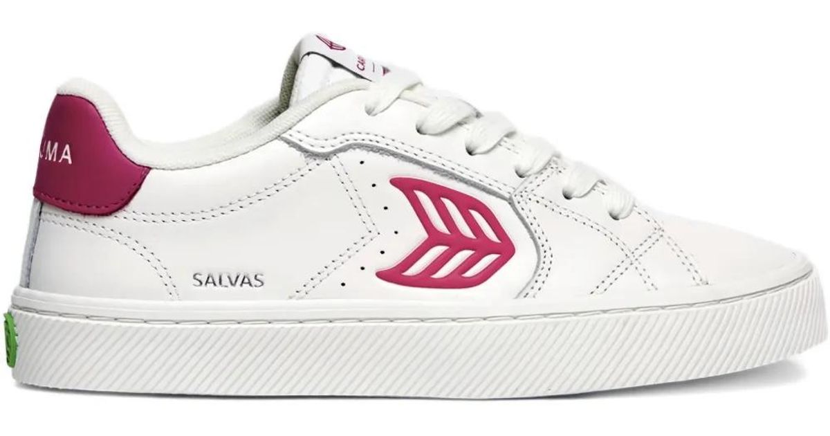CARIUMA Logo-Detail Leather Trainers in Pink | Lyst UK
