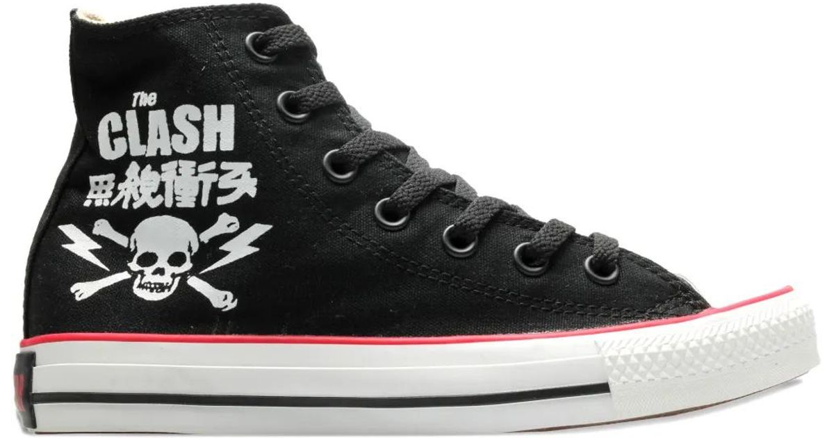 Converse All Star The Clash 2 High-Top Sneakers in Black | Lyst