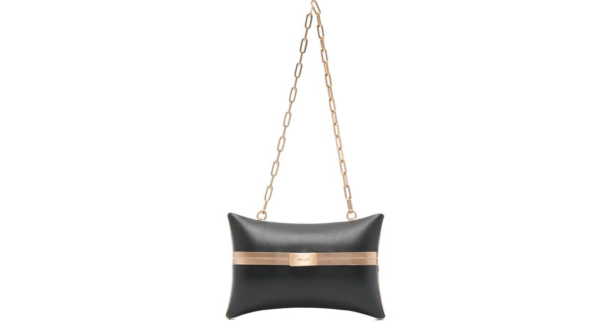 Cult Gaia Olea Chain-Strap Clutch Bag in White | Lyst UK