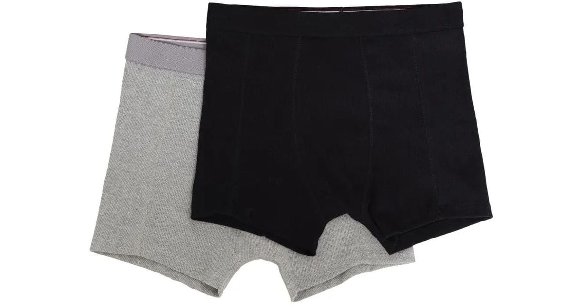 Osklen Logo Boxers (Set Of Two) in Black for Men | Lyst