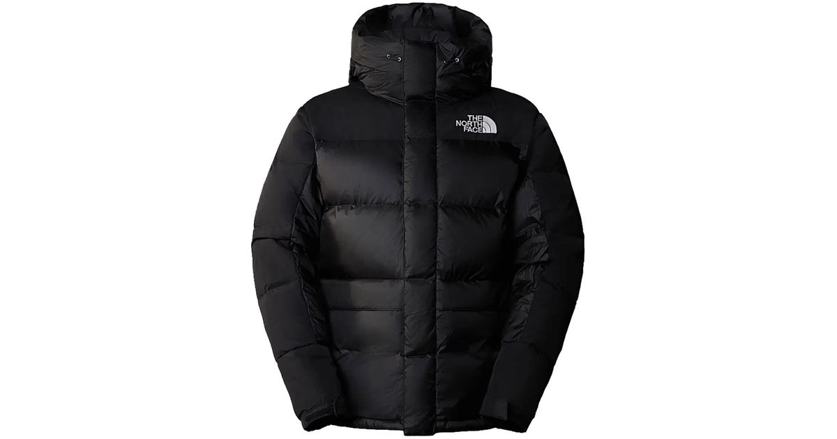 The North Face Himalayan Hooded Puffer Coat in Black for Men | Lyst