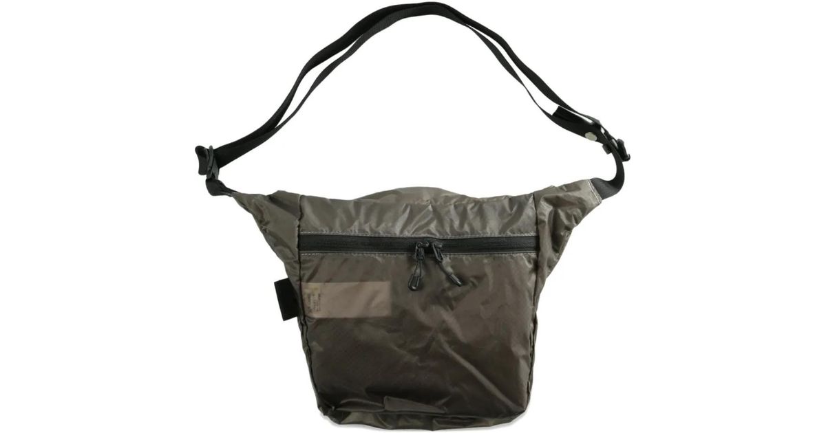 Goldwin Zip Shoulder Bag in Black | Lyst UK