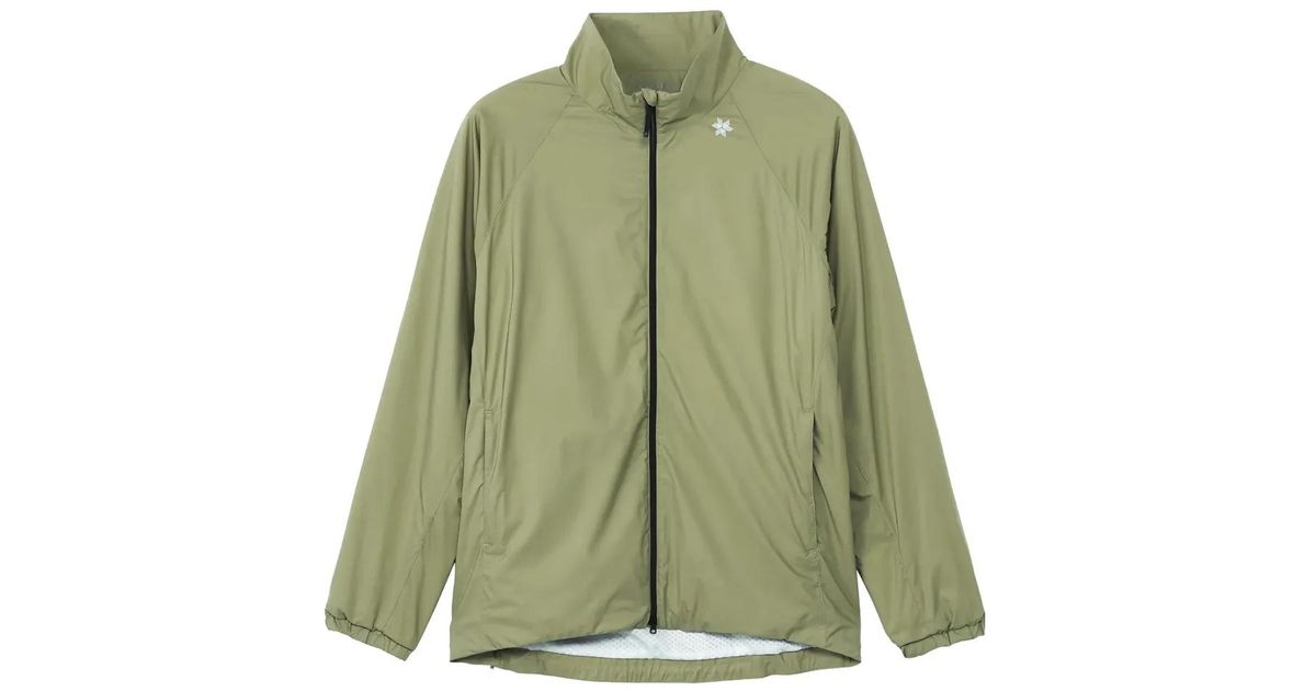 Goldwin Zip-Up Jacket in Green | Lyst UK