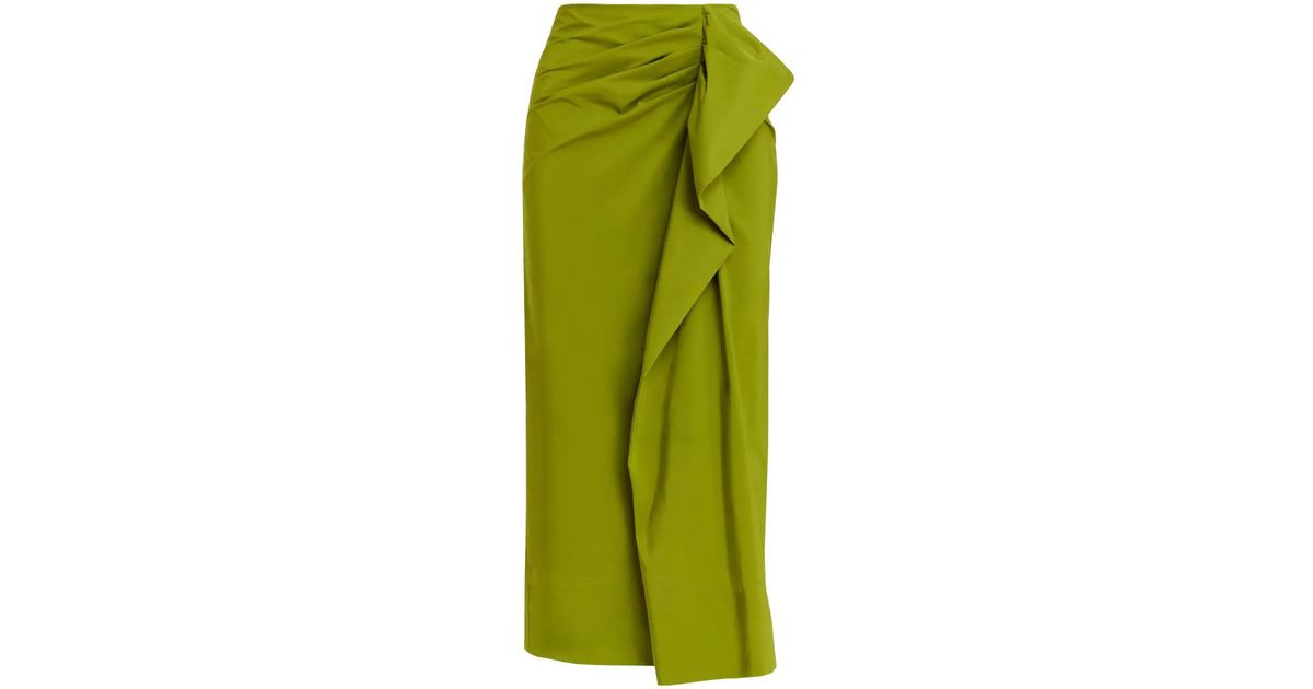 Essentiel Antwerp Guga Skirt in Green | Lyst