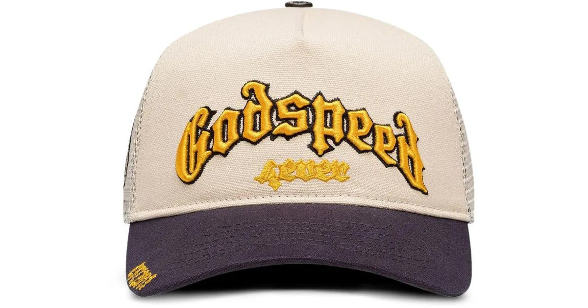 Godspeed Gs Forever Embroidered Cap in Metallic for Men | Lyst