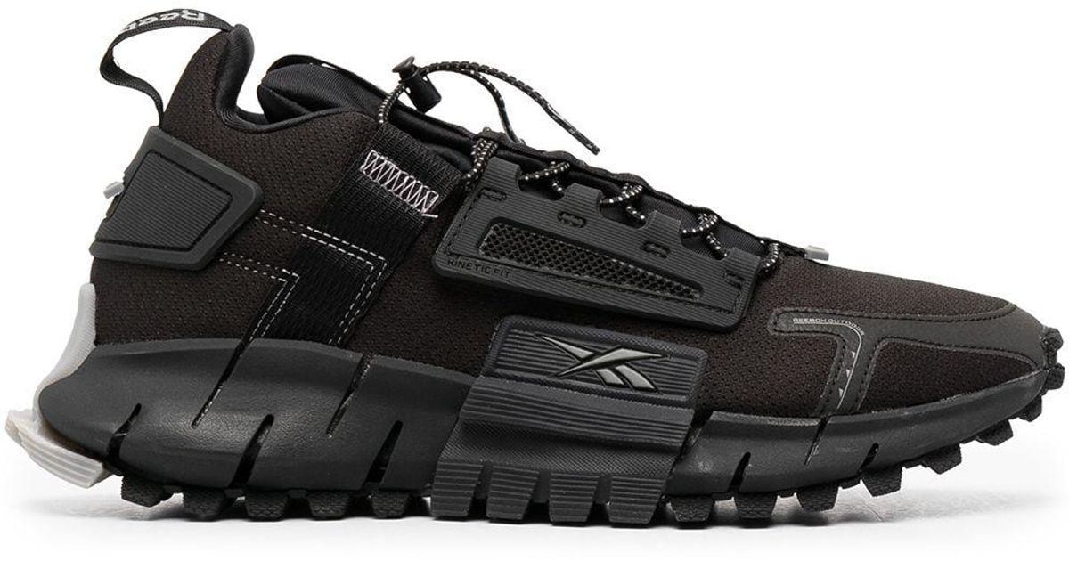 Reebok Zig Kinetica Edge Sneakers In Black For Men Lyst