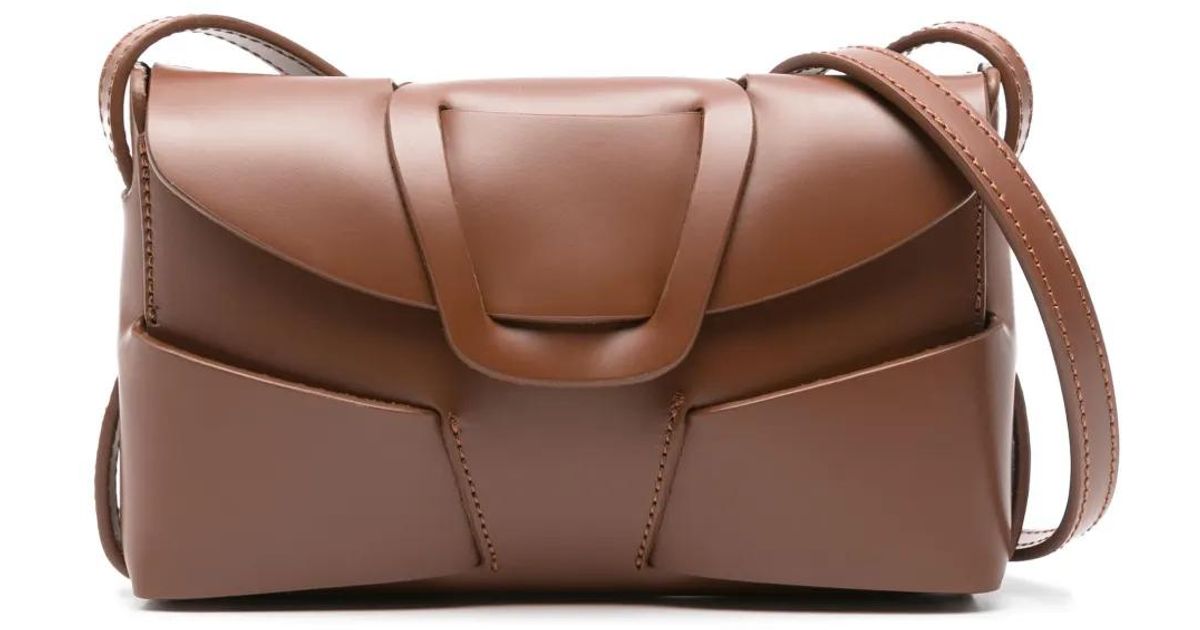 Hereu Mabra Leather Mini Bag in Brown | Lyst