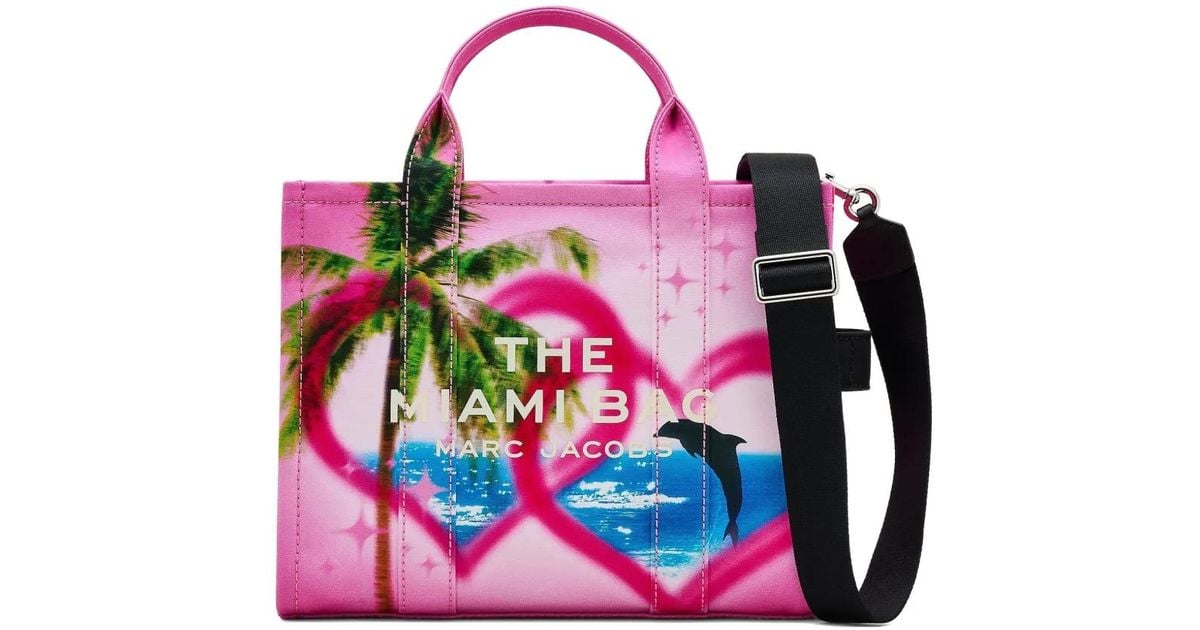 Marc Jacobs Miami City Tote Bag in Pink | Lyst