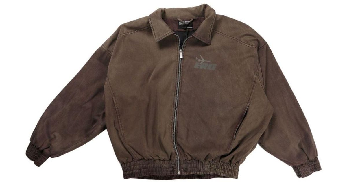 Enfants Riches Deprimes Death In Flight Jacket in Brown for Men | Lyst UK