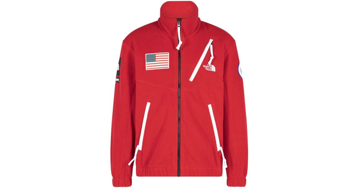 Supreme X The North Face Trans Antarctica Expedition Jacket in Red for Men Lyst