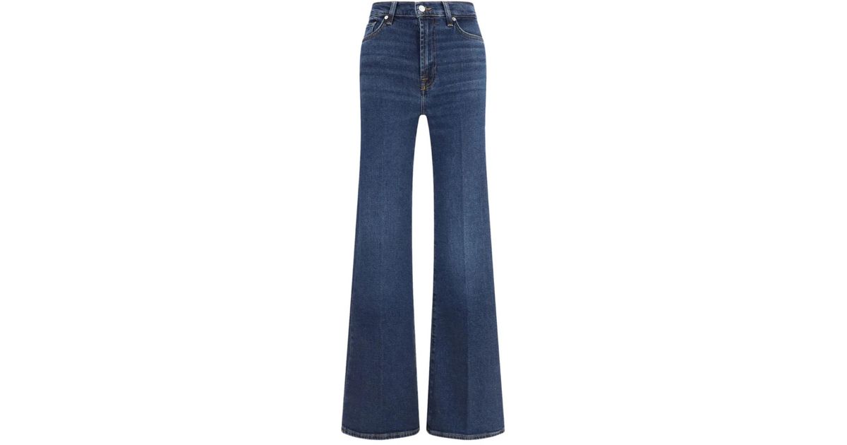 7 For All Mankind Dojo Five-Pocket Jeans in Blue | Lyst UK