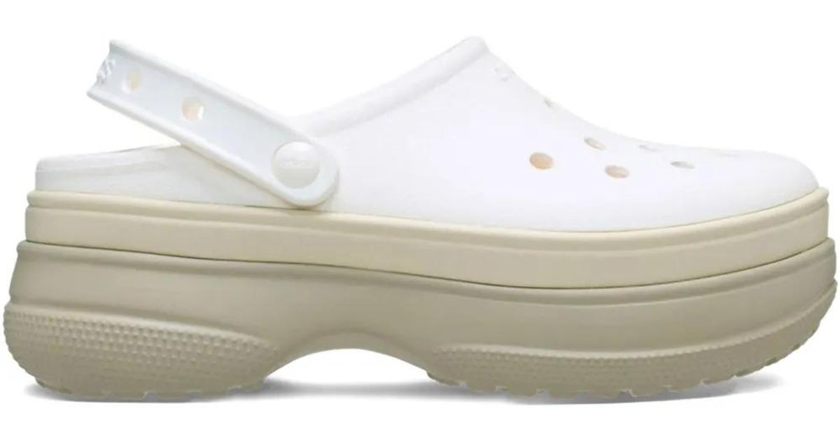 Crocs™ Platform Trainers in White | Lyst UK
