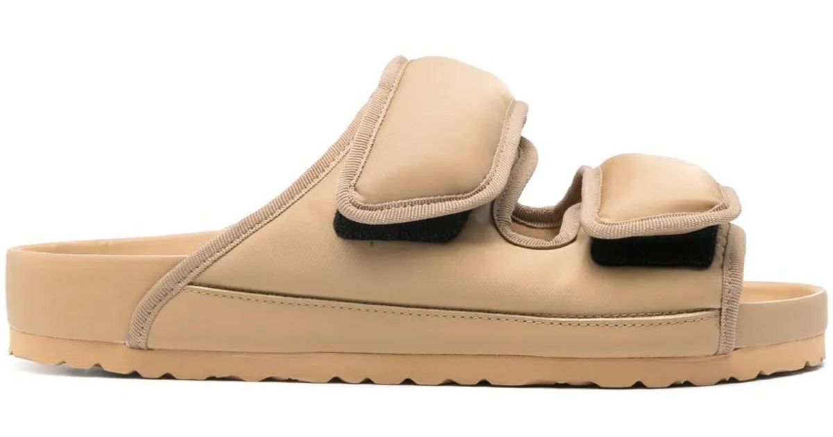 Birkenstock Arizona Cosny Slides in White for Men | Lyst