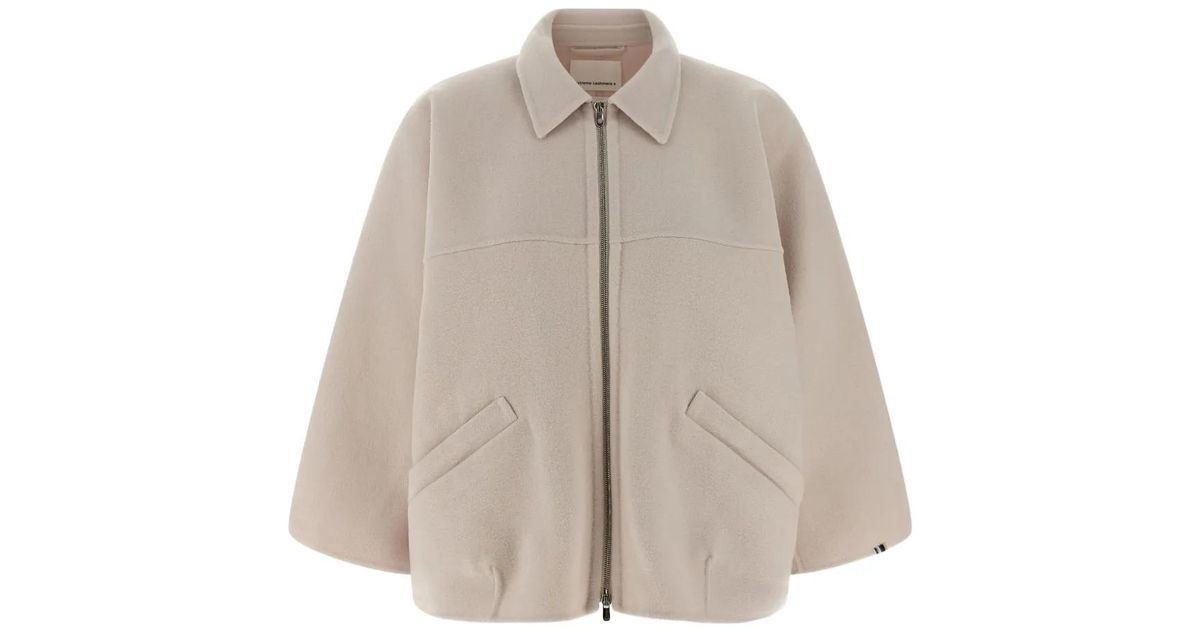 Extreme Cashmere Zip-Fastening Jacket in Natural | Lyst UK
