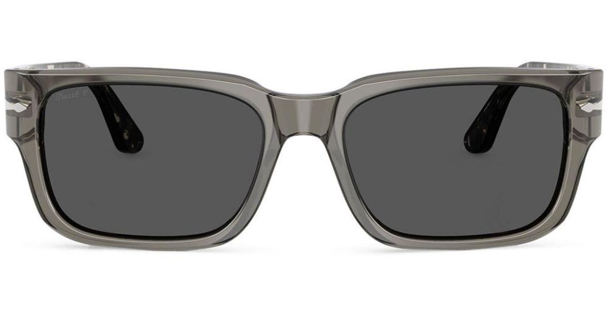 Persol Square Frame Sunglasses in Grey for Men | Lyst UK