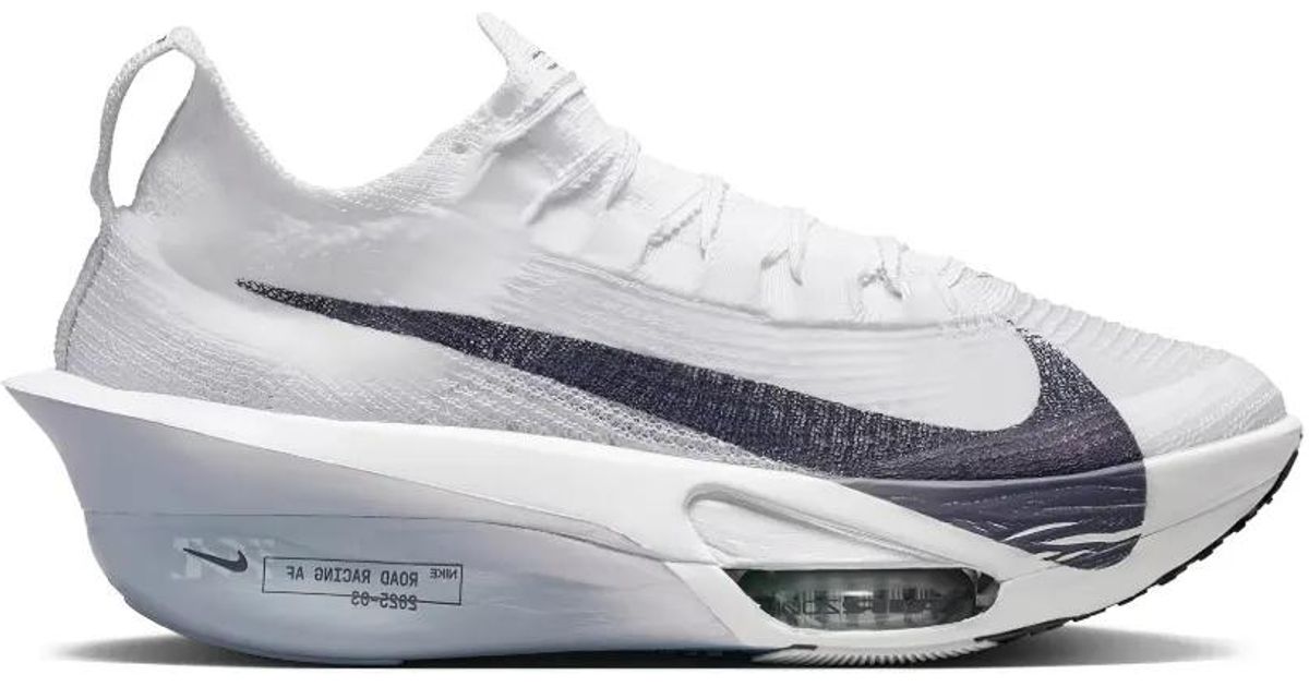 Nike Alphafly 3 Pull-Tab Sneakers in White | Lyst