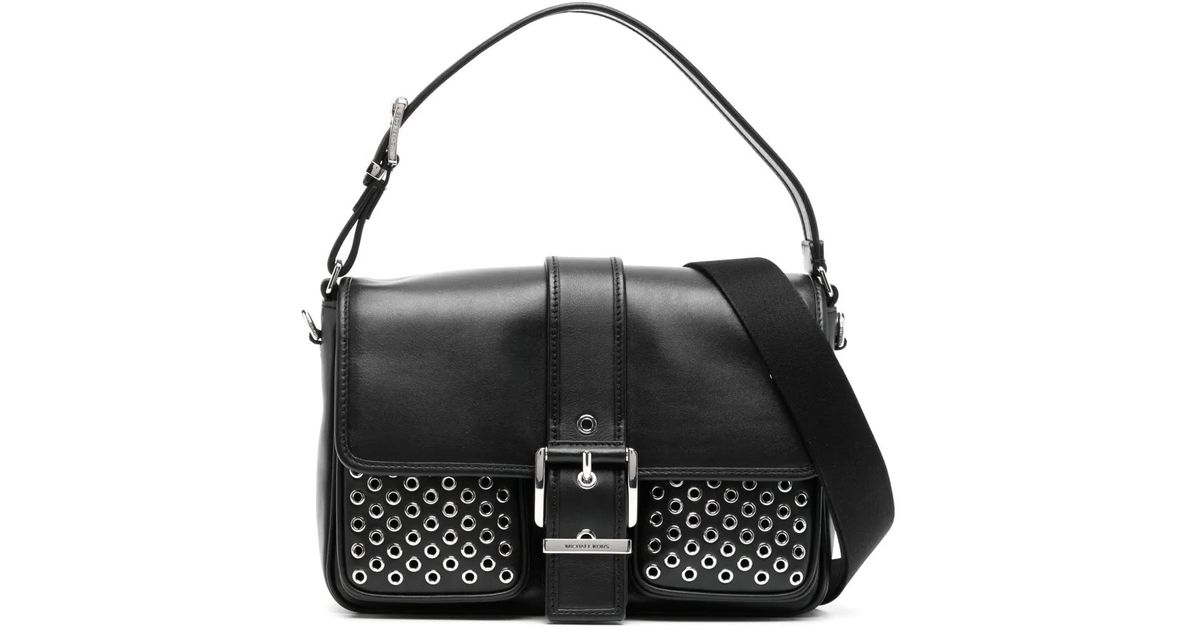 Michael Kors Medium Colby Messenger Bag in Black for Men | Lyst