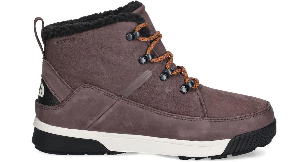The North Face Sierra Street Lace-Up Boots in Brown | Lyst