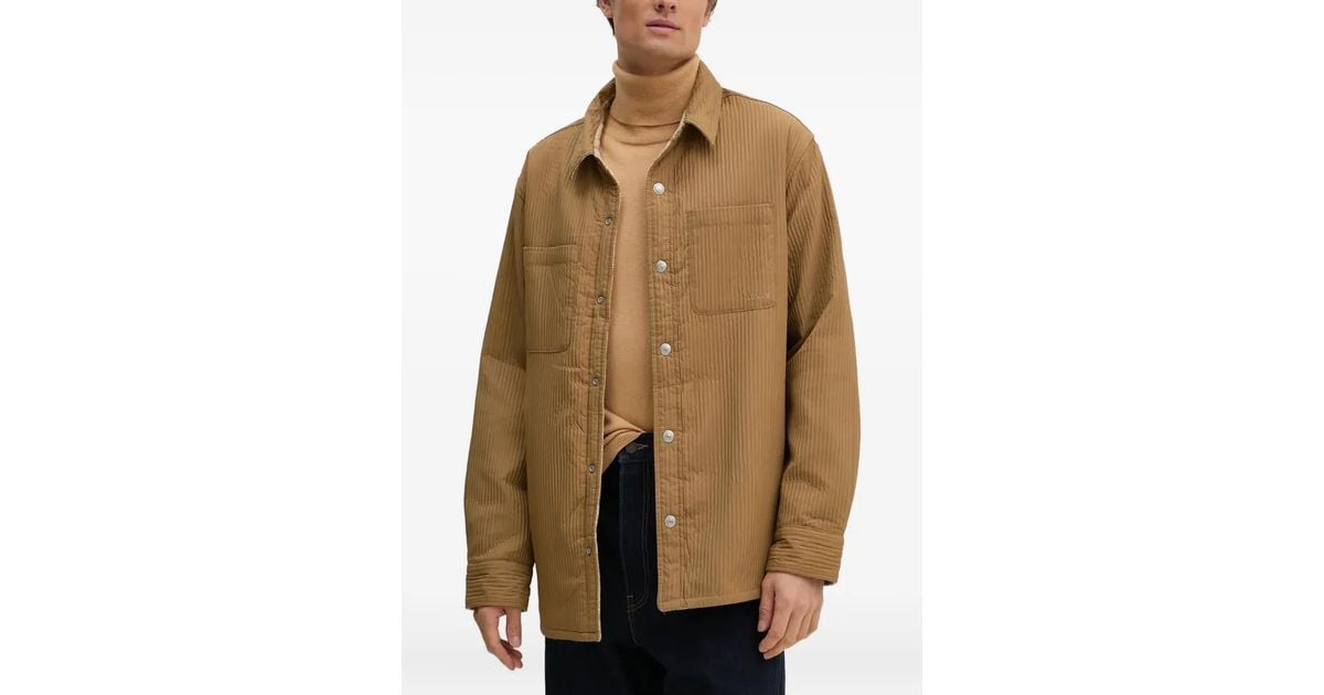 Levi's Bryant Padded Reversible Jacket in Natural for Men | Lyst