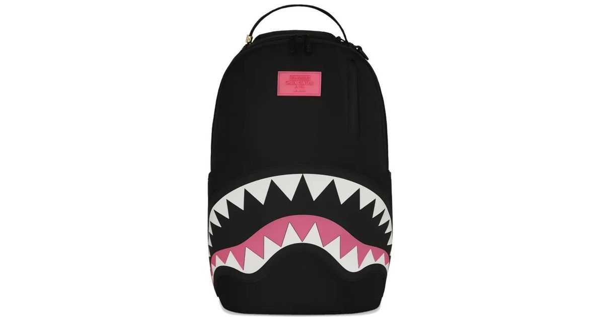 Sprayground Shark Central 2.0 Neon Venom Backpack in Black | Lyst UK