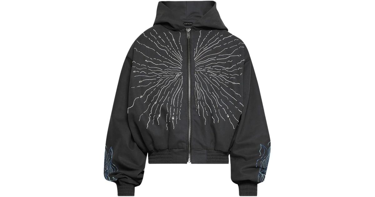 Earthling VIP Starseed Zip-Up Hoodie in Black for Men | Lyst UK