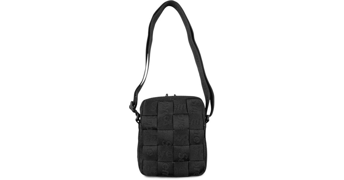 Supreme Woven Shoulder Bag in Black | Lyst