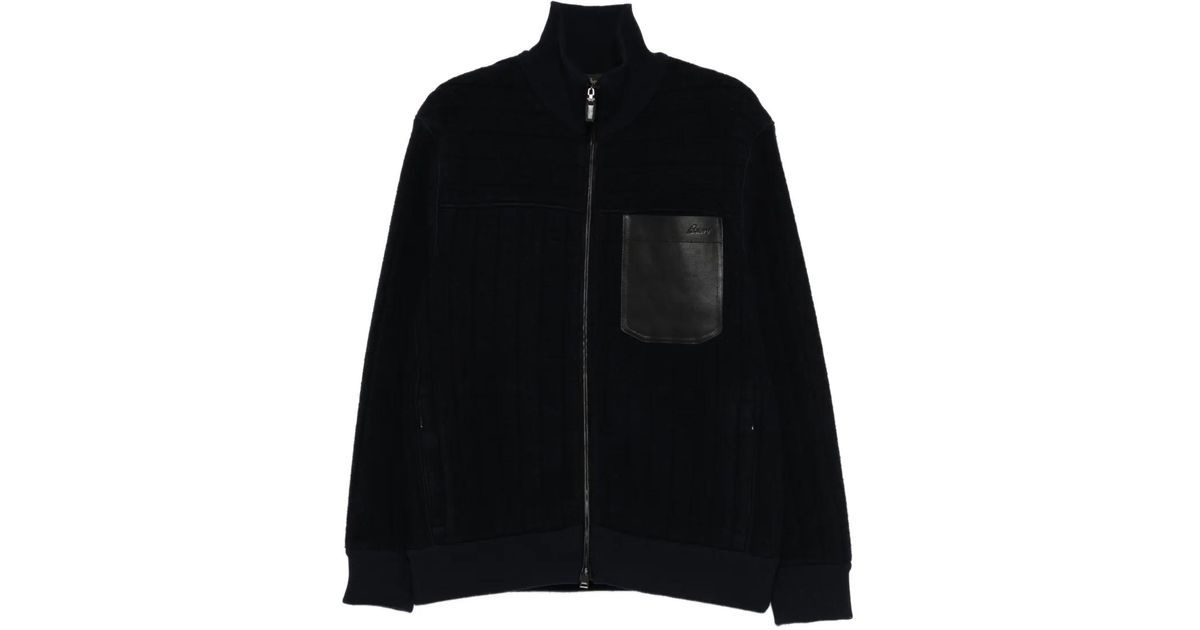 Brioni Chest-Pocket Jacket in Black for Men | Lyst UK