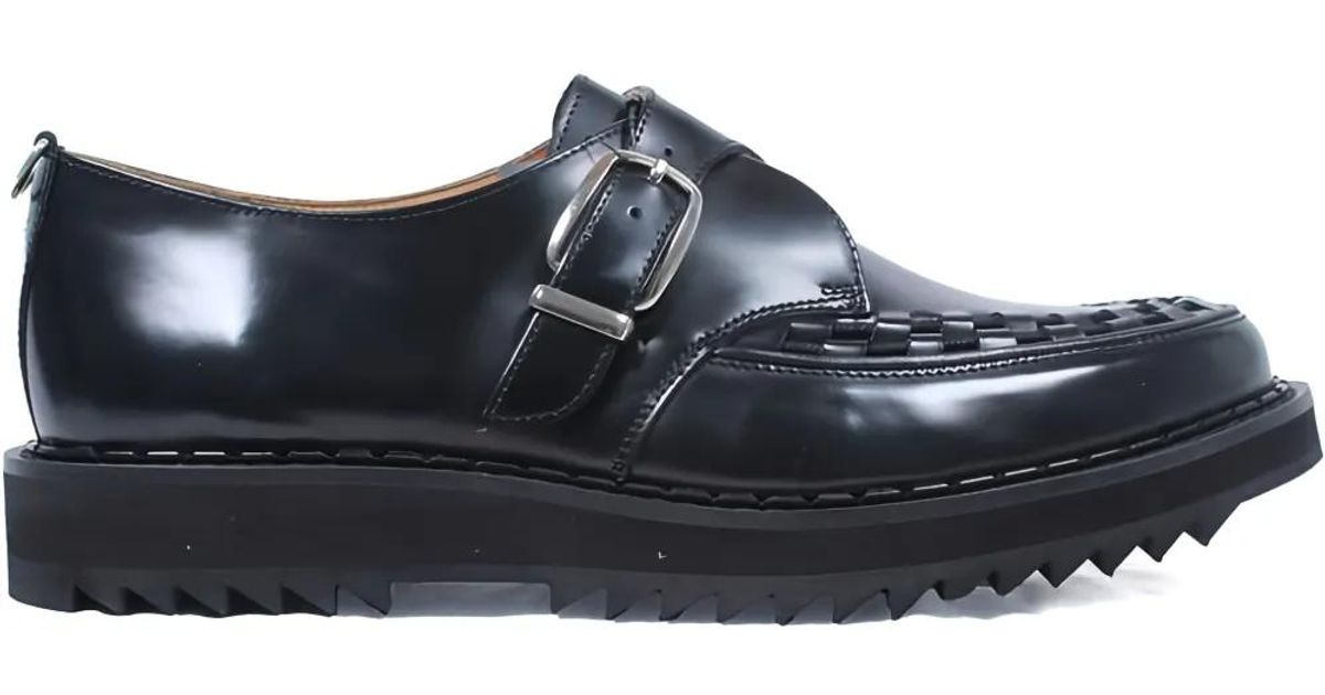 George Cox Ripple Hatton Monk Shoes in Blue for Men | Lyst UK