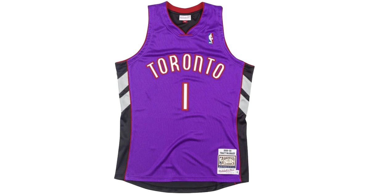 Mitchell & Ness "nba Toronto Raptors 99-00 Tracy Mcgrady" Authentic ...