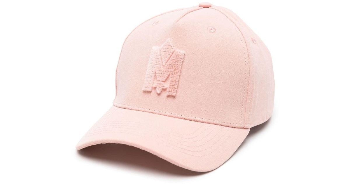 Mackage Anderson V Cotton Baseball Cap in Pink | Lyst