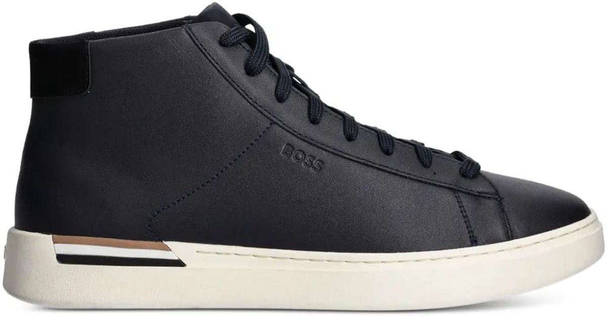 BOSS Clint Hito Sneakers in Blue for Men | Lyst