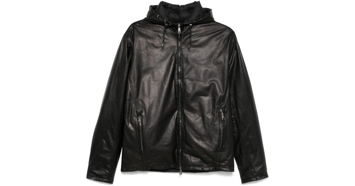 Dell'Oglio Reversible Jacket in Black for Men | Lyst