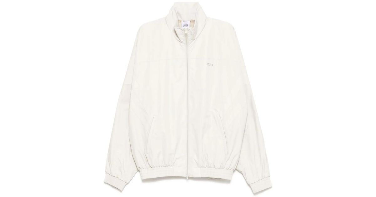 Vetements Oval Logo Tracksuit Jacket in White | Lyst
