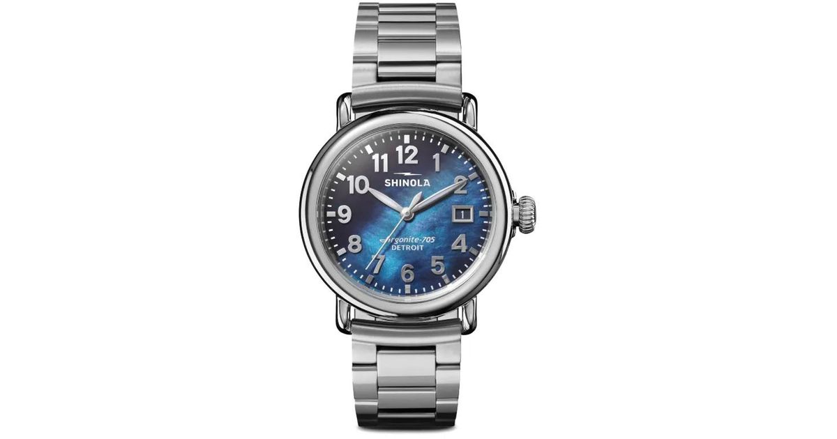 Shinola Meteorite 36Mm in Blue | Lyst UK