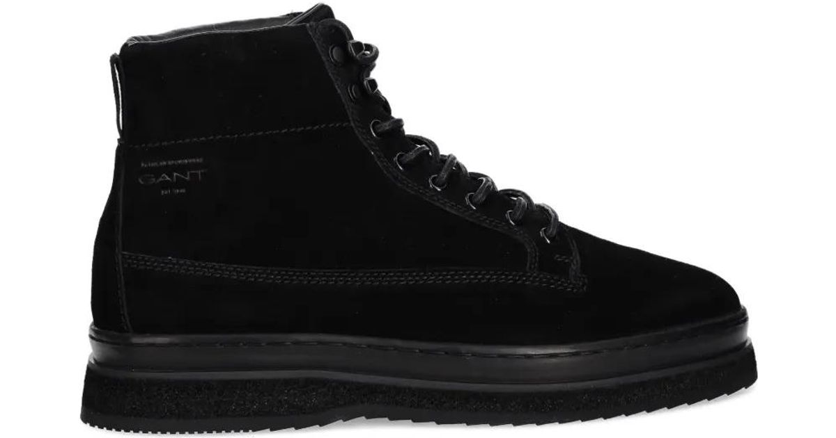 GANT Bottines Lacées À Logo in Black for Men | Lyst