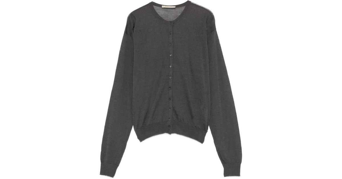 Paloma Wool Long-Sleeves Cardigan in Gray | Lyst