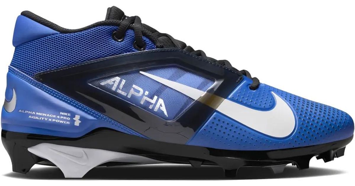 Nike Alpha Menace 4 Pro "Hyper Royal" Sneakers in Blue for Men | Lyst