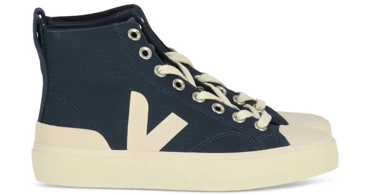 Veja Wata Ii Ripstop Nautico Pierre High-Top Sneakers in Blue | Lyst UK