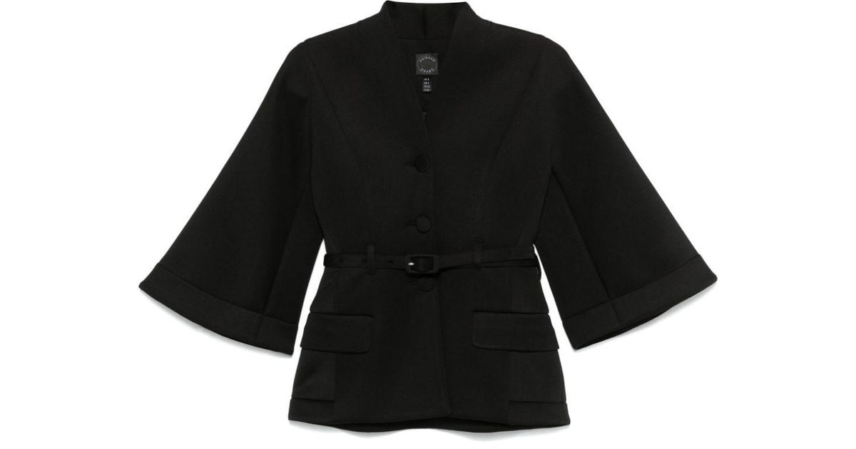 Huishan Zhang Theo Blazer in Black | Lyst