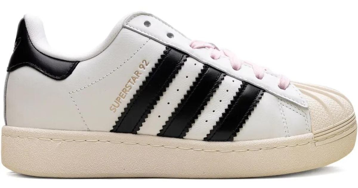 adidas X Pharrell Superstar 92 "Virginia" Sneakers in Black for Men | Lyst