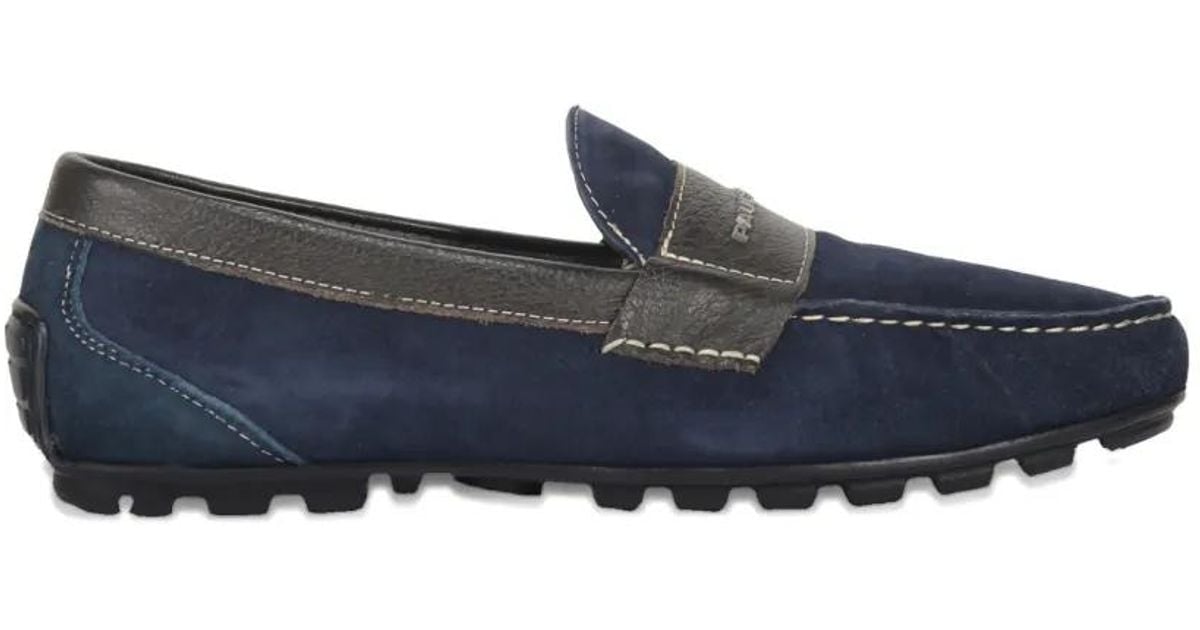 Paul & Shark Tapered Silhouette Loafers in Blue for Men | Lyst UK