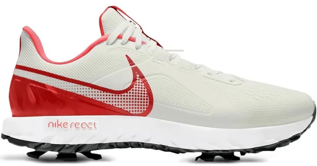 Nike React Infinity Pro Golf Sneakers in White for Men | Lyst UK