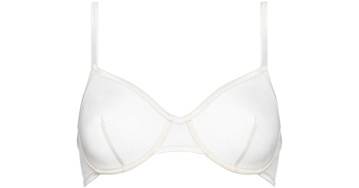 Eres Fidele Underwired Bra in White | Lyst