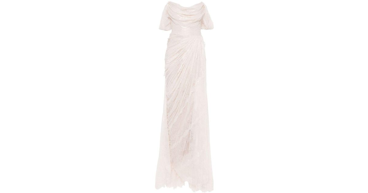 IRIS SERBAN Ayra Maxi Dress in White | Lyst