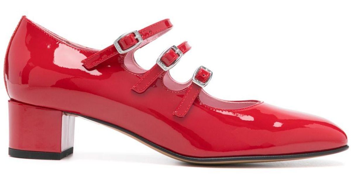 CAREL PARIS 40Mm Kina Pumps in Red | Lyst