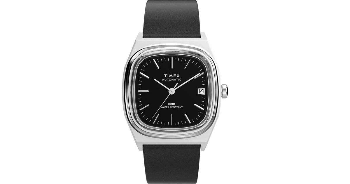 Timex E-Line 34Mm in Black for Men | Lyst