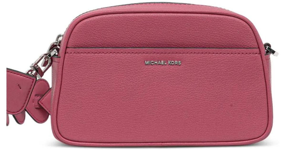 MICHAEL Michael Kors Jet Set Cross Body Bag in Purple | Lyst