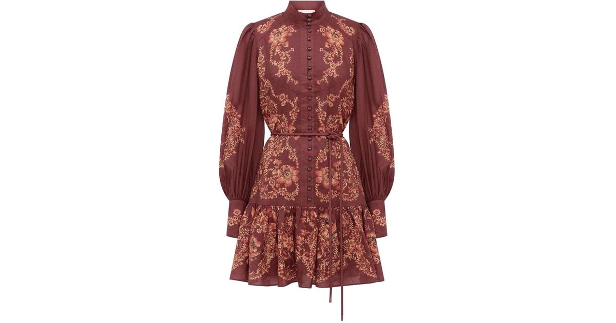 ALÉMAIS Seraphina Dress in Red | Lyst